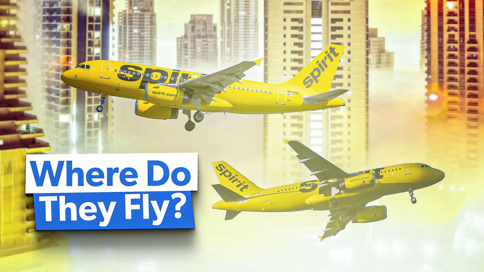 Spirit Airlines' Oldest & Smallest Aircraft: The Top Routes for the ...