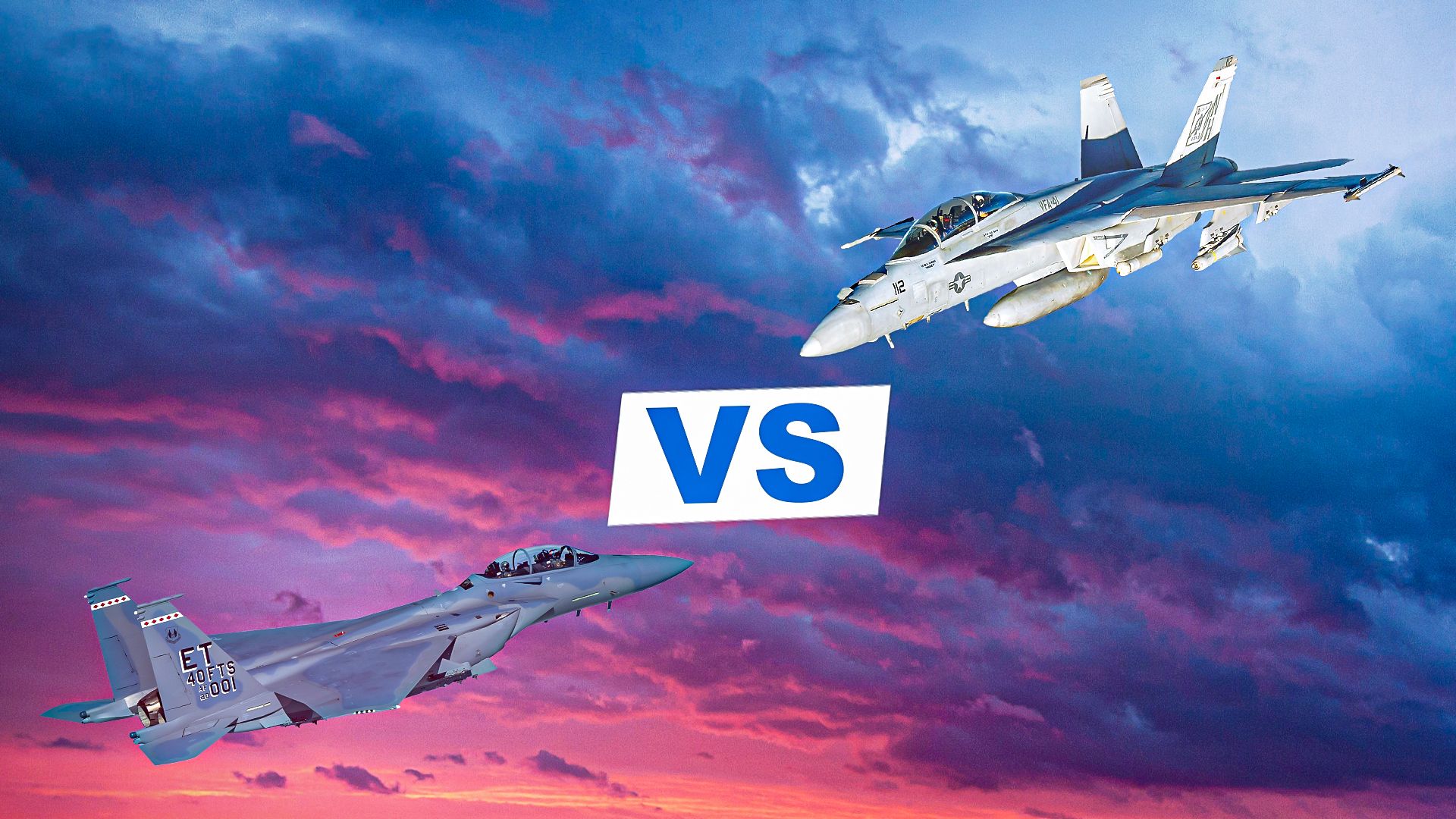 The F-15EX Eagle II vs The F/A-18 Super Hornet: Which Fighter Reigns Supreme?