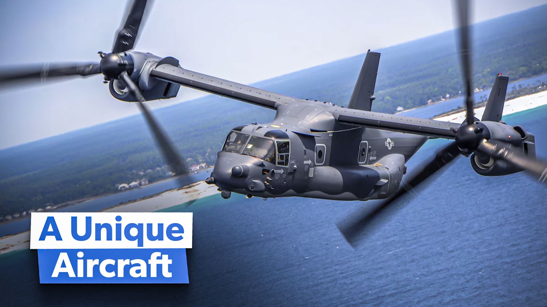 What Makes The V-22 Osprey Unique Among US Military Aircraft?