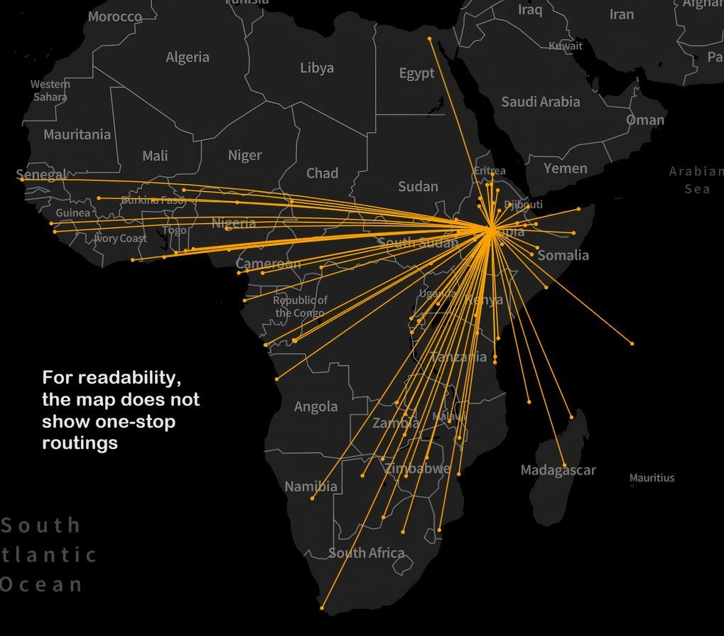 Continent's Largest Carrier: Ethiopian Airlines Now Serves A Record 81 African Destinations From ...