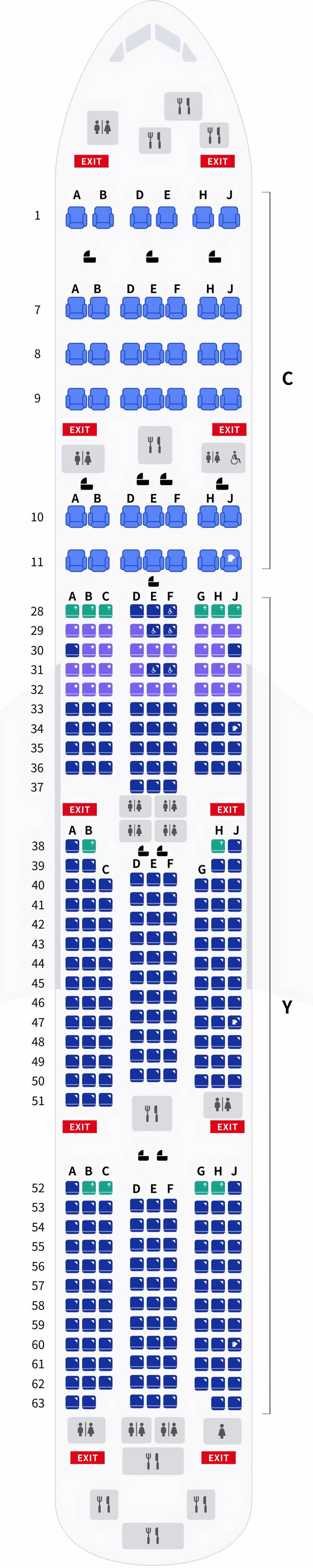 9 Vs 10 Seats Per Row On Boeing 777s: Examining The Pros & Cons Of Each ...
