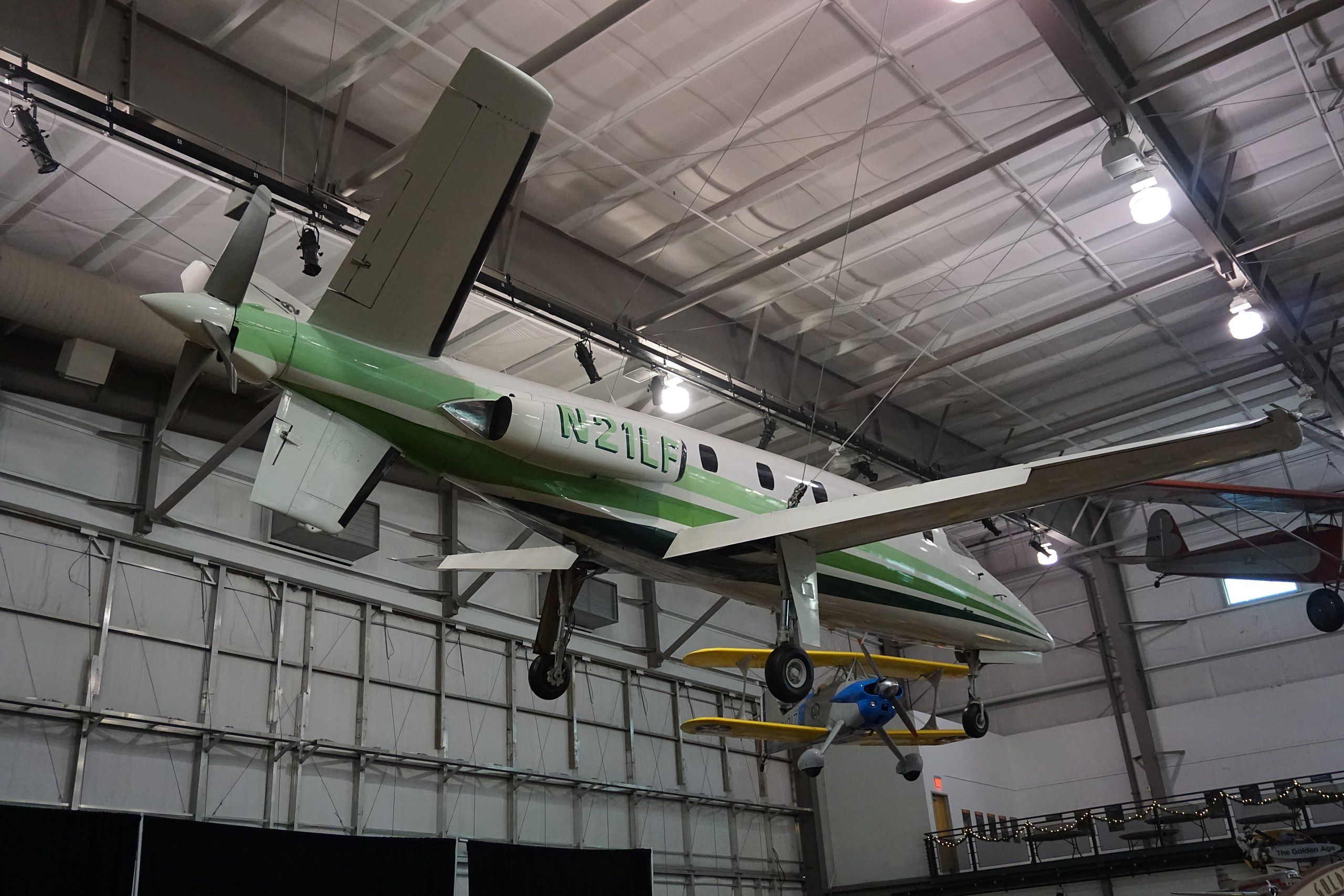 Weird Turboprop: The Bizarre Looking LearAvia Lear Fan 2100