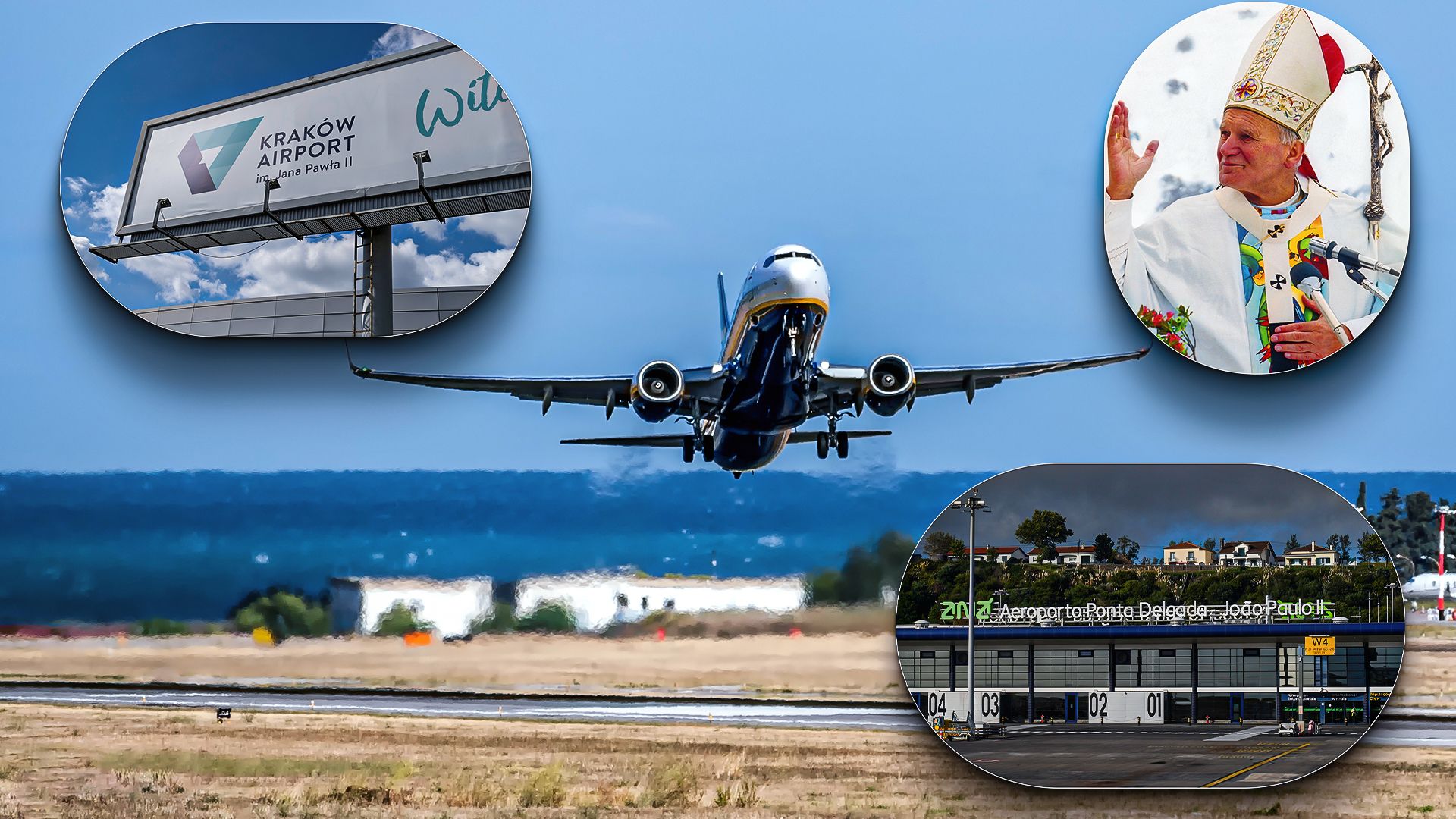 Which Airports Are Named After Pope John Paul II?