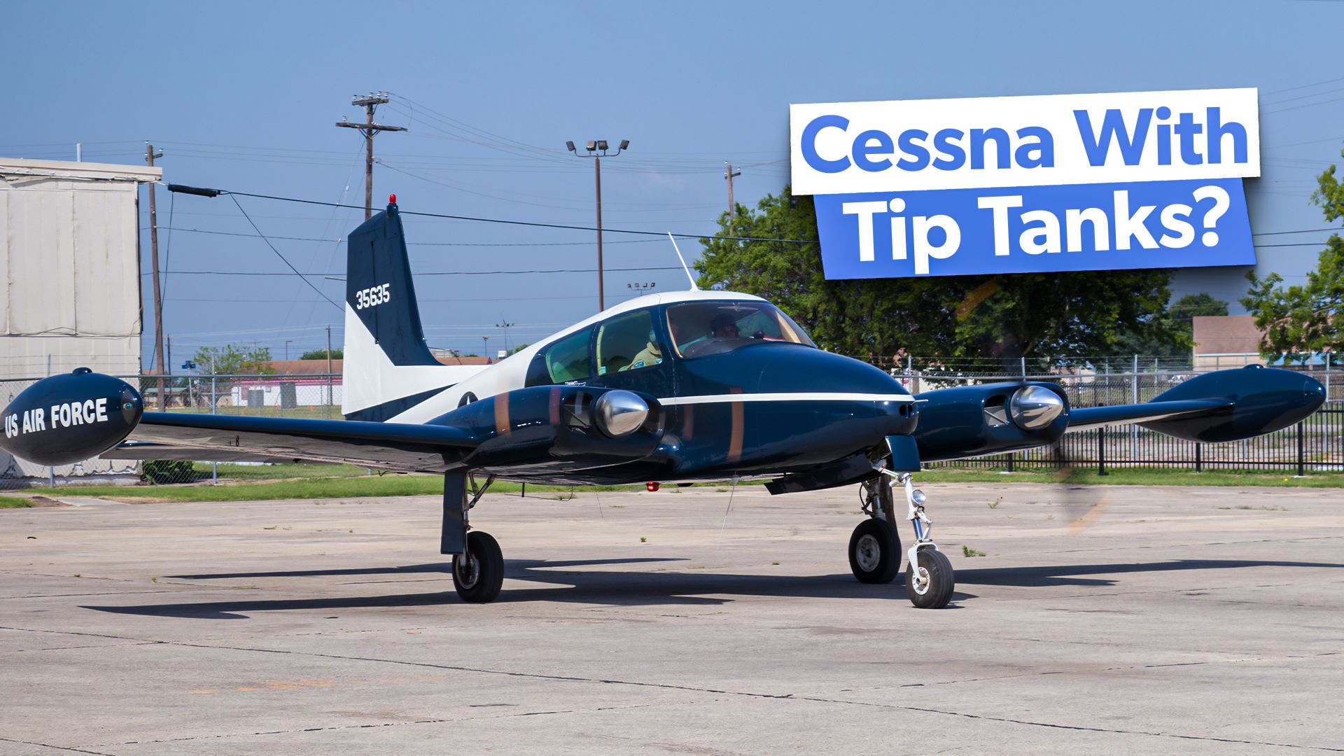 A Cessna With Tip Tanks? A Look At The Cessna 310