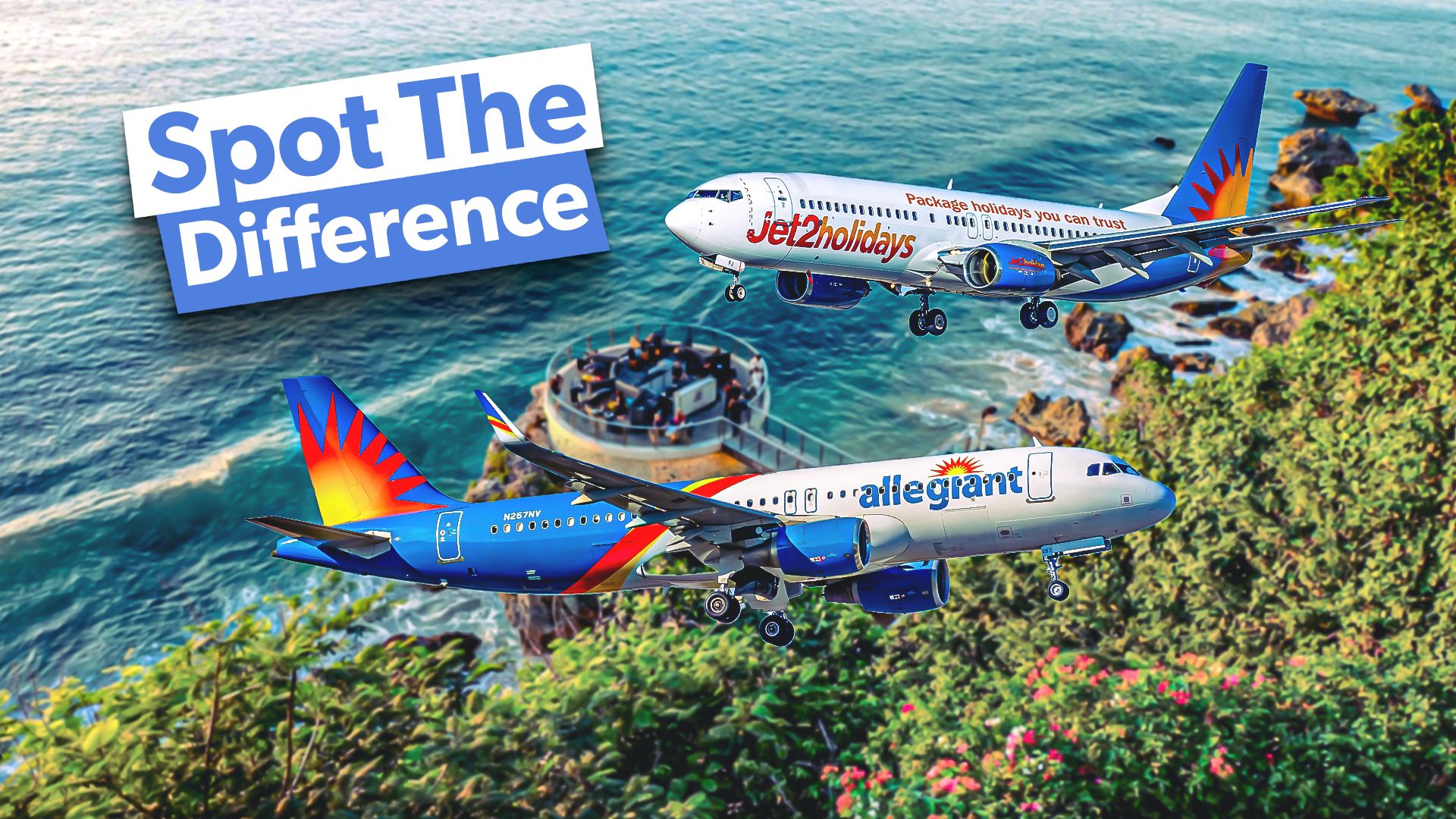 Why Do Allegiant Air & Jet2holidays Have Such Similar Liveries?