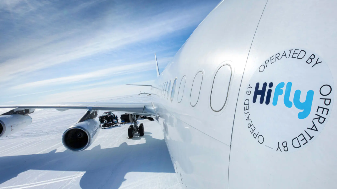 Throwback: When Hi Fly's Airbus A340 Returned To Antarctica