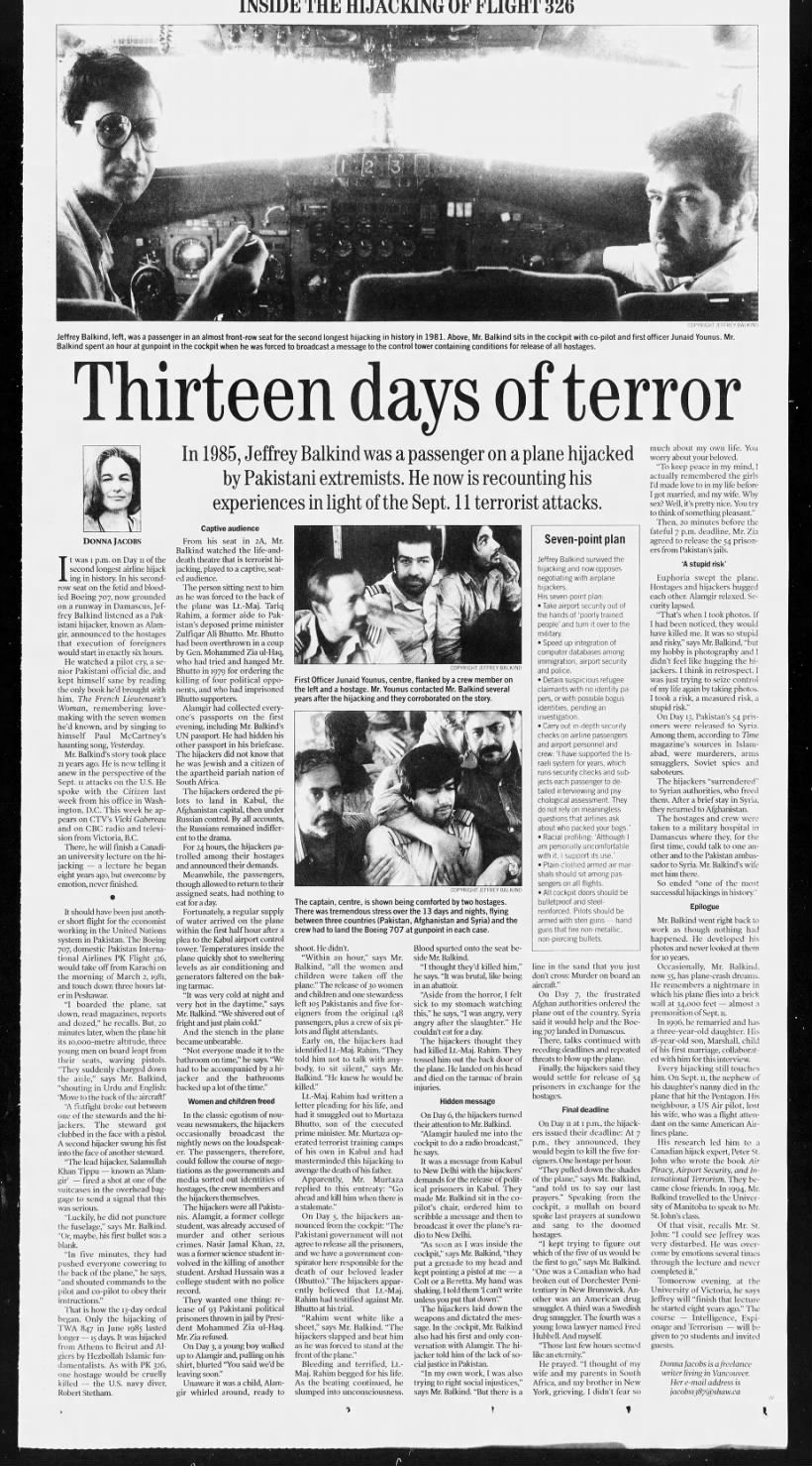 Pakistan International Airlines Flight 326: A Cabin Crew Perspective