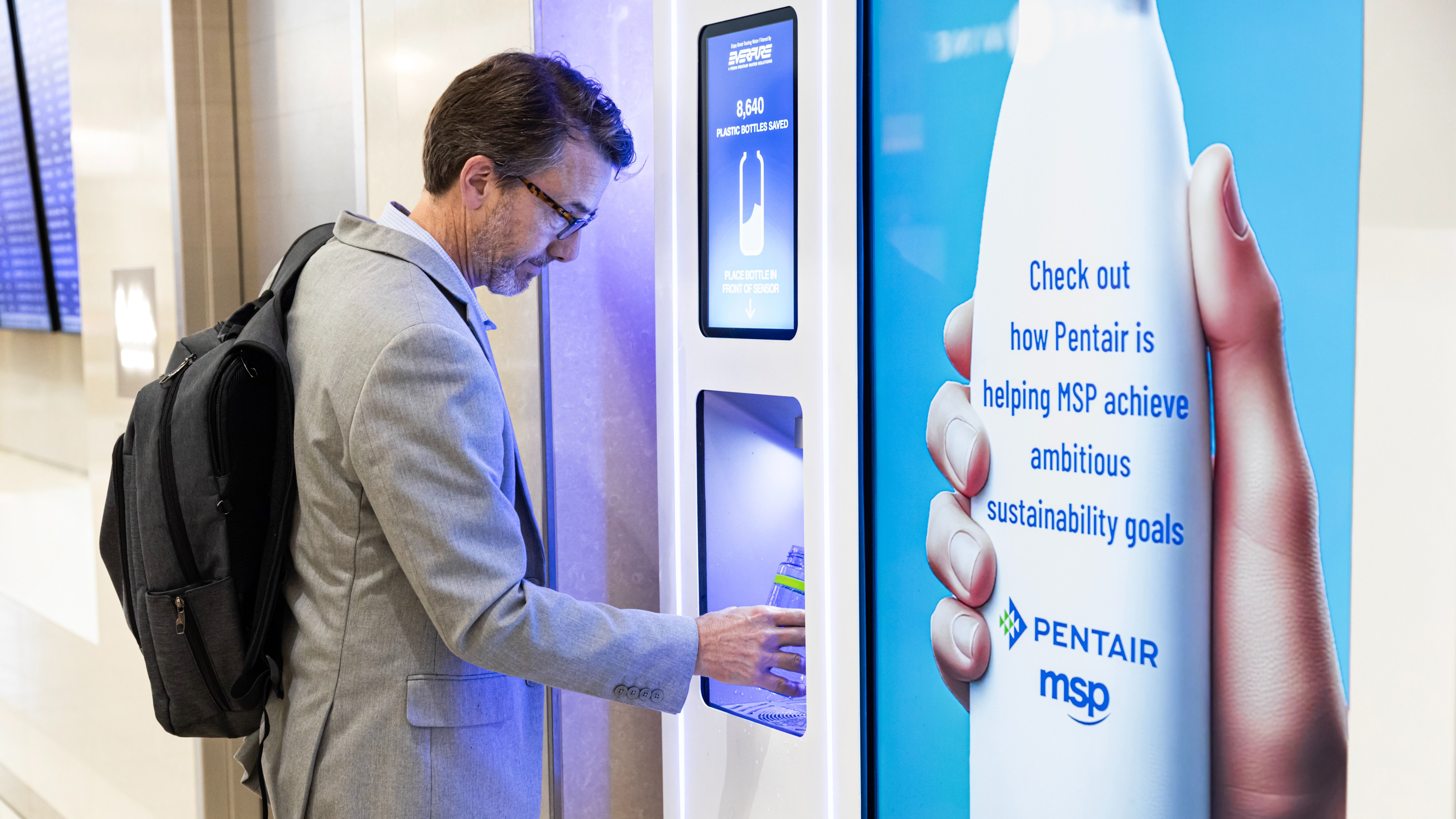 Minneapolis-St. Paul World's 1st Airport With Free Water HydroStations