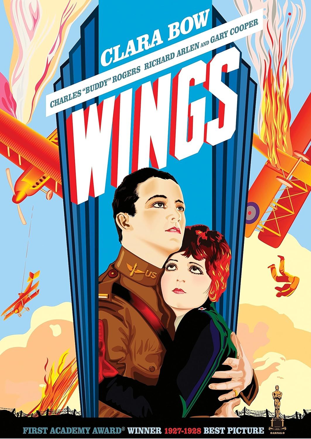 1927 Oscar Winner "Wings": The Ultimate WWI Aerial Combat Film Of All Time