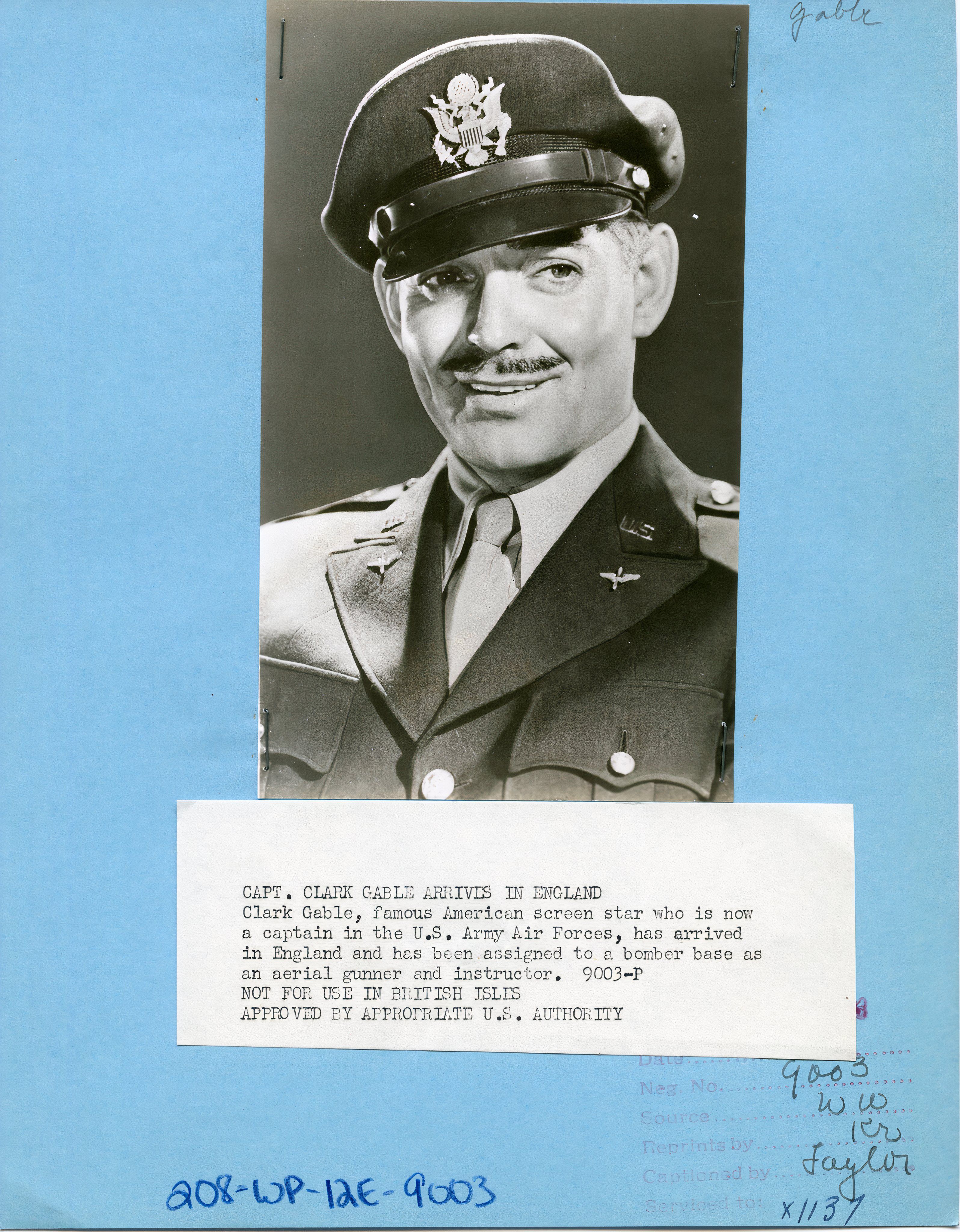 Bravery In The Skies: Clark Gable’s Service As A WWII Boeing B-17 ...