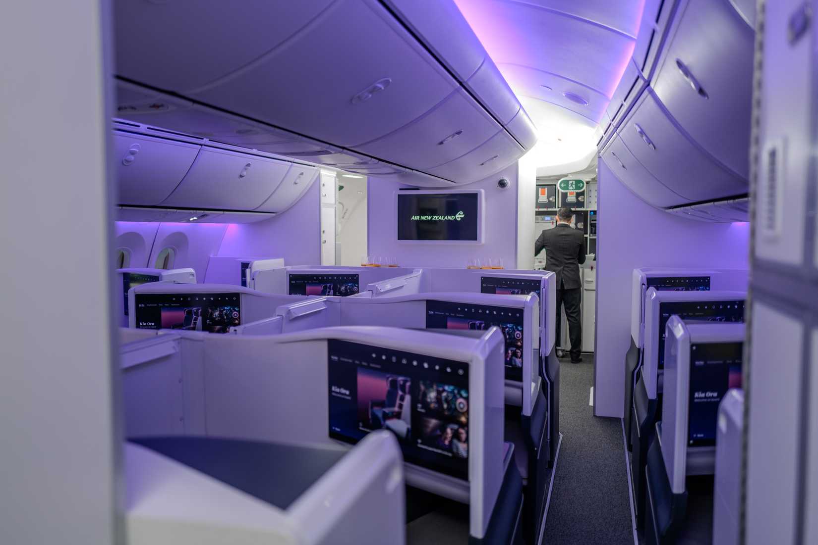 Air New Zealand Adds 787 Cabin Emergency Evacuation Trainer
