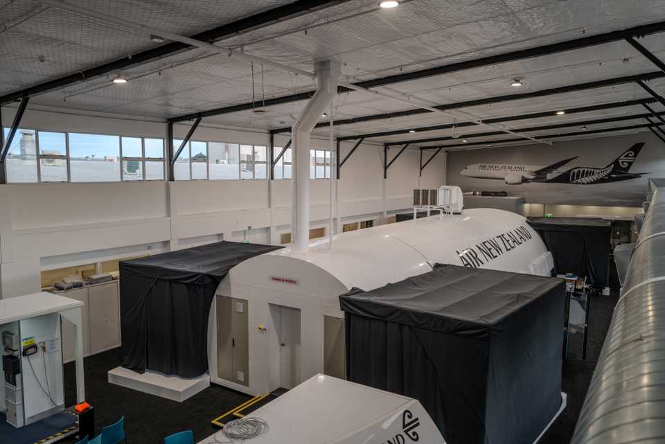 Air New Zealand Adds 787 Cabin Emergency Evacuation Trainer