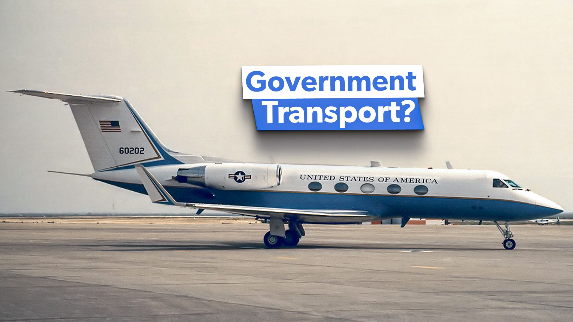 What Business Jets Does The US Government Use For Government Transport?