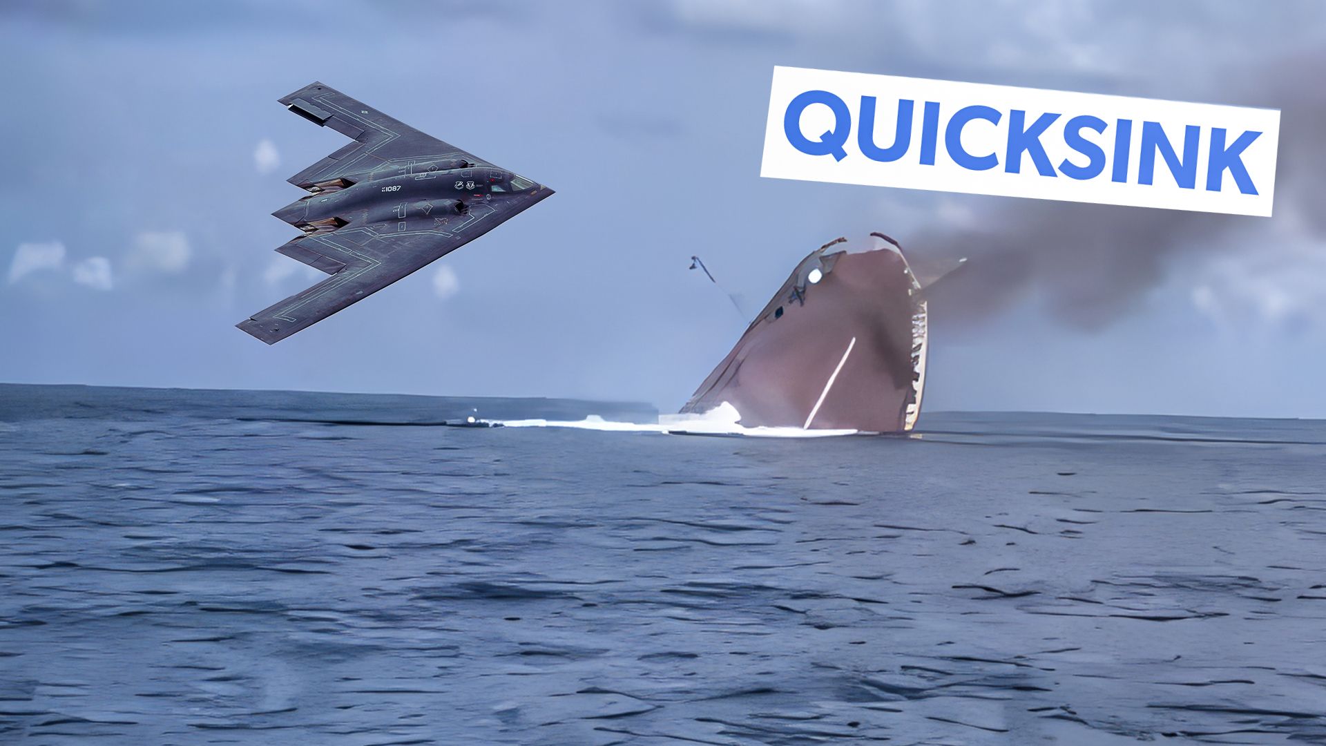 QUICKSINK: How & Why A USAF B-2 Spirit Bomber Took Out USS Tarawa In ...