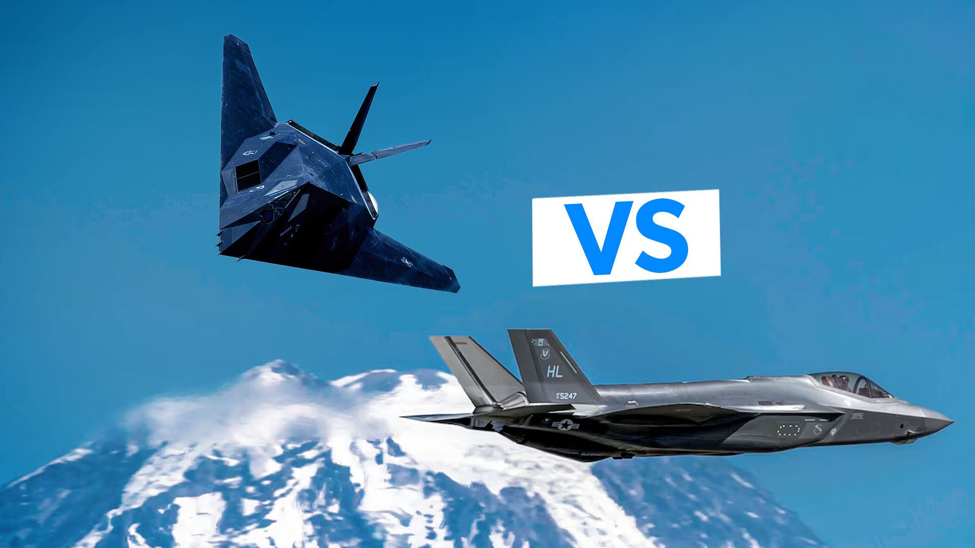 F-35 Lightning II Vs F-117 Nighthawk: Stealth Fighter Showdown