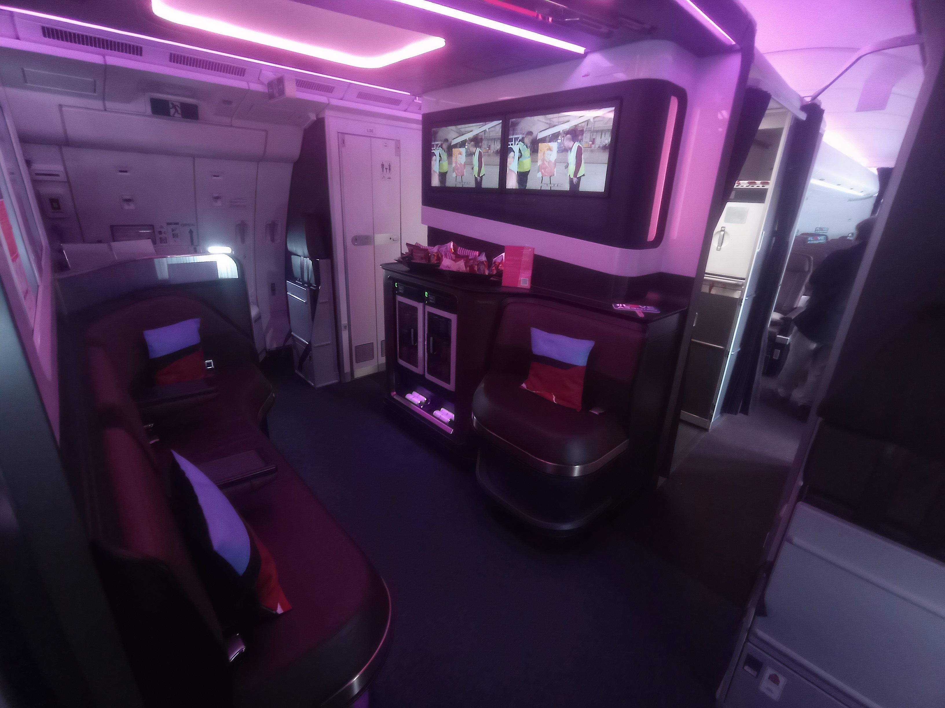Photo Tour: Inside Virgin Atlantic's Airbus A330neo At The Farnborough ...