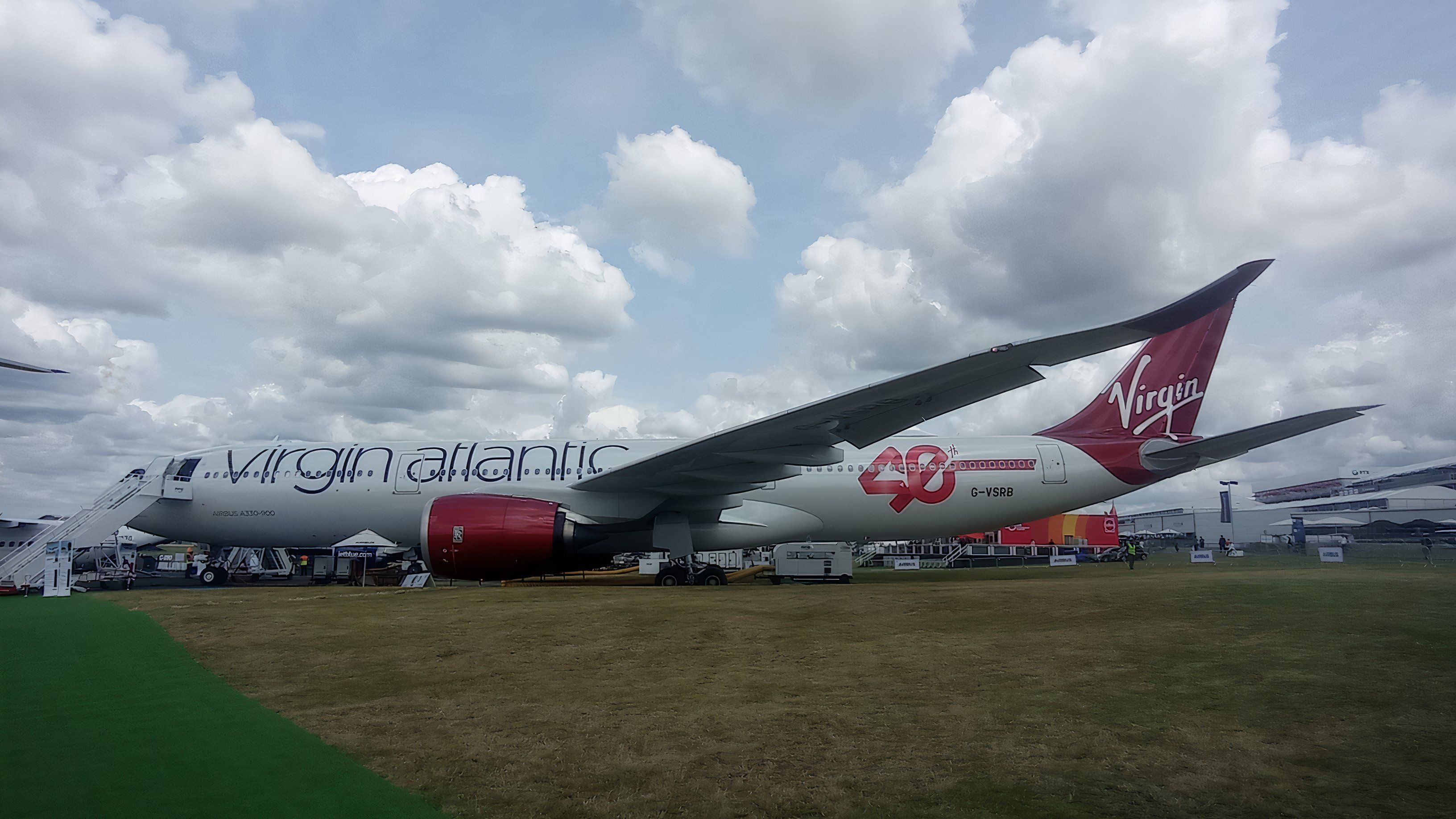 Photo Tour: Inside Virgin Atlantic's Airbus A330neo At The Farnborough ...