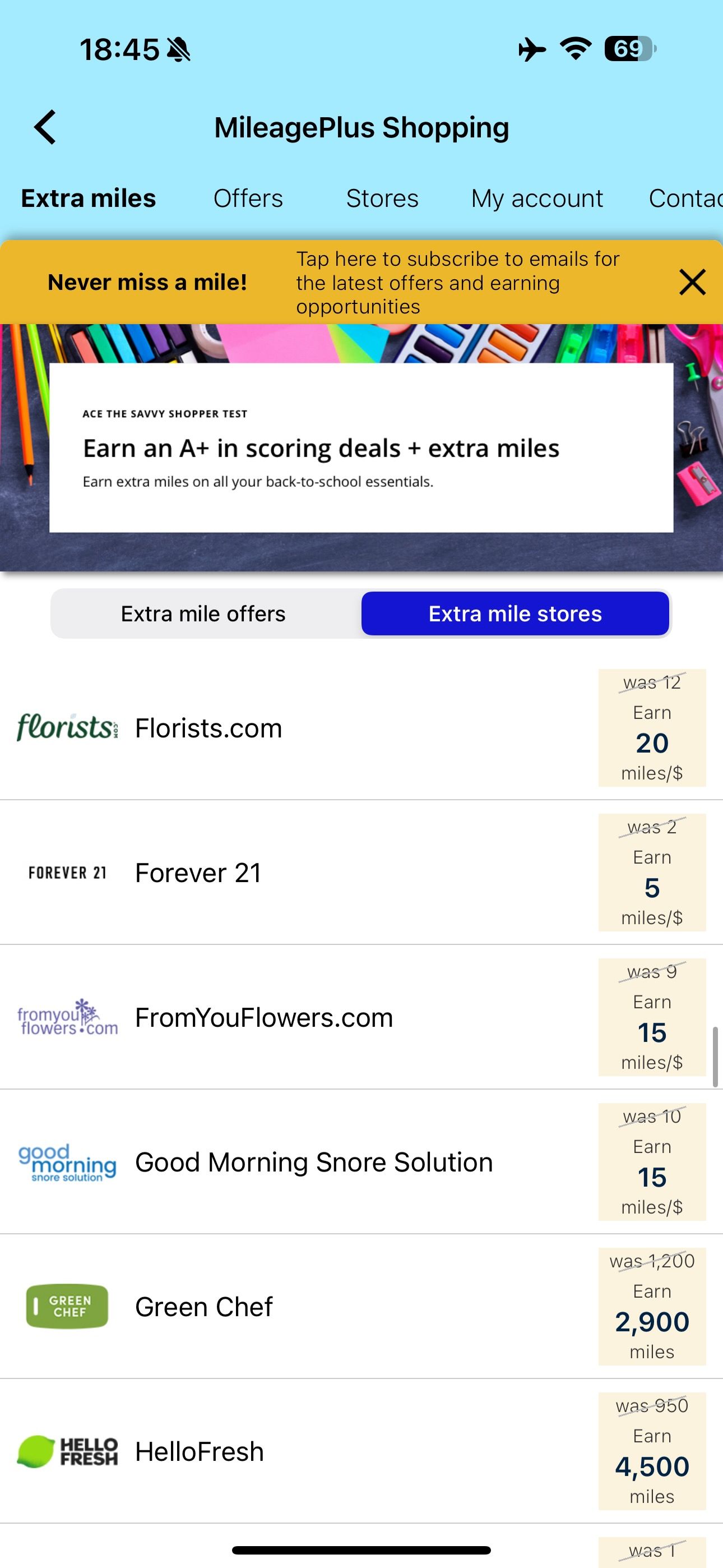Mileageplus Shopping