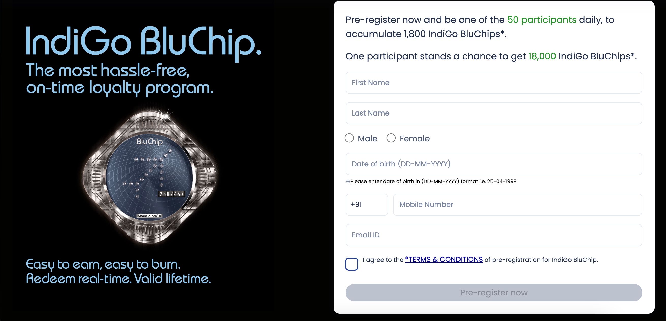 It's Go Time: IndiGo Announces BlueChip Frequent Flyer Program