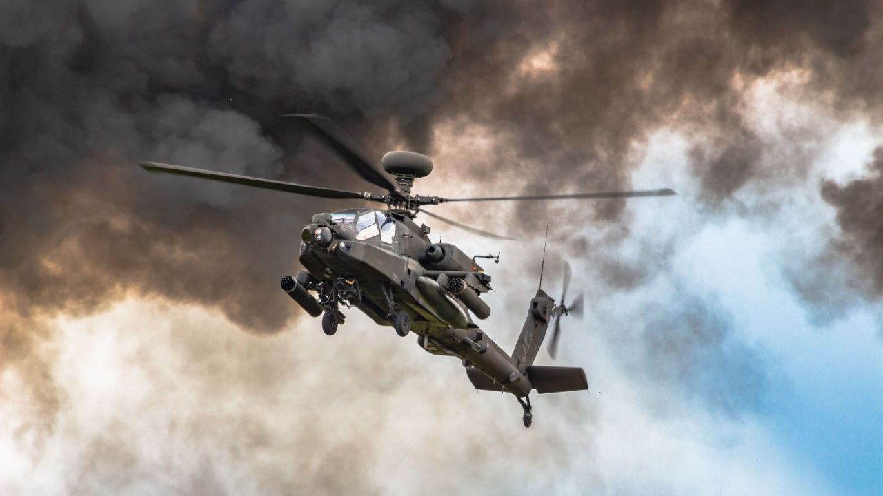 US Army Helicopters Damaged Following Storm At Fort Carson