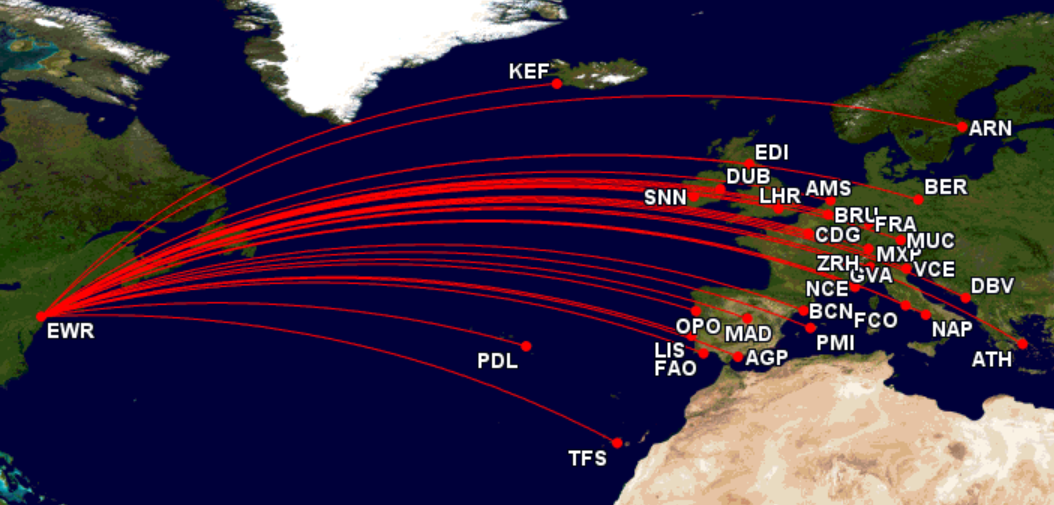 Examined: United Airlines' International Operations Out Of Newark