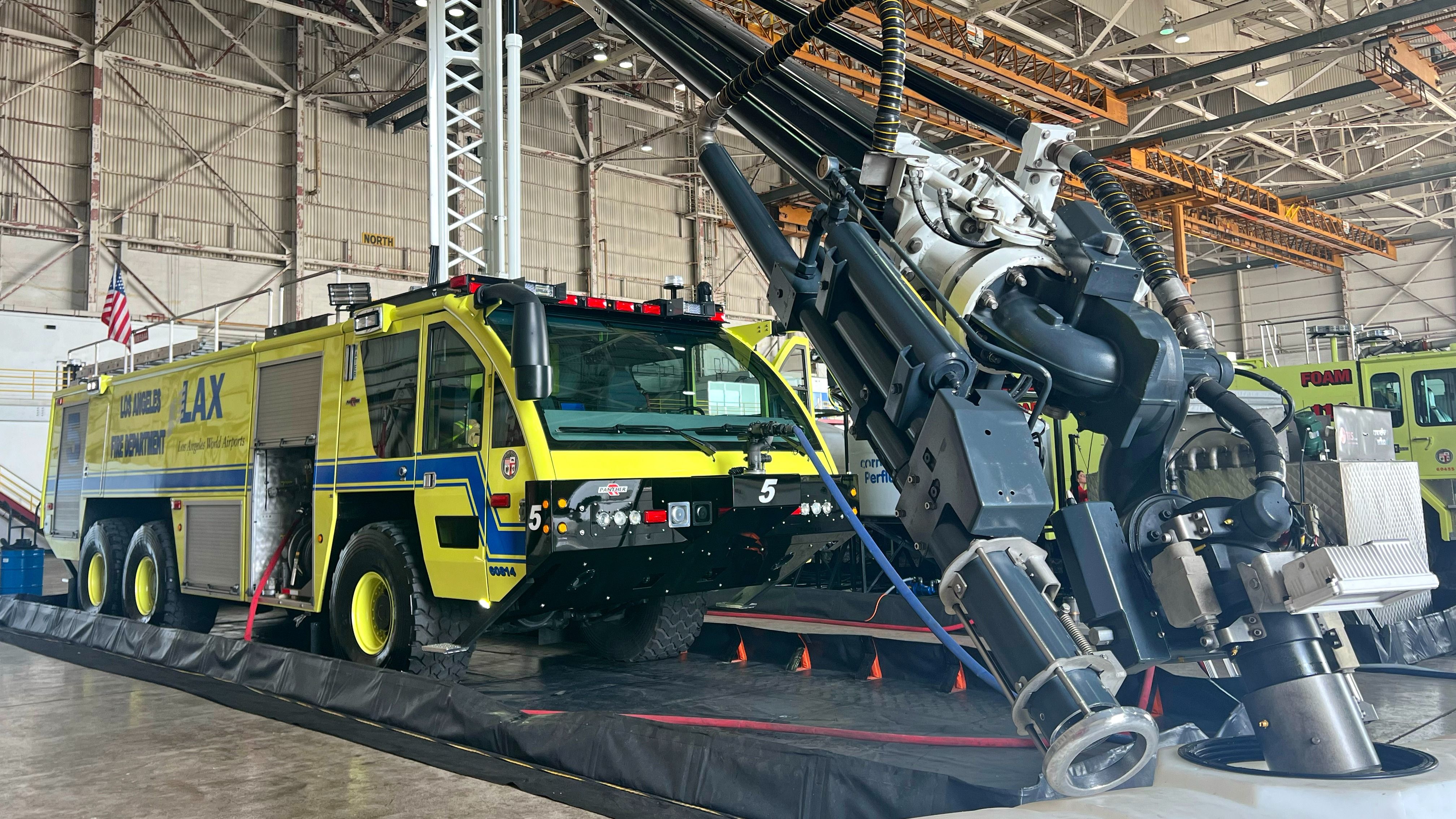 Los Angeles World Airports Removes Toxic Chemicals From Aircraft Rescue ...