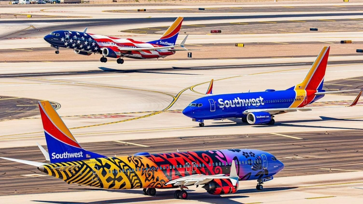 How Long Was Southwest Airlines' Original Livery Around For?