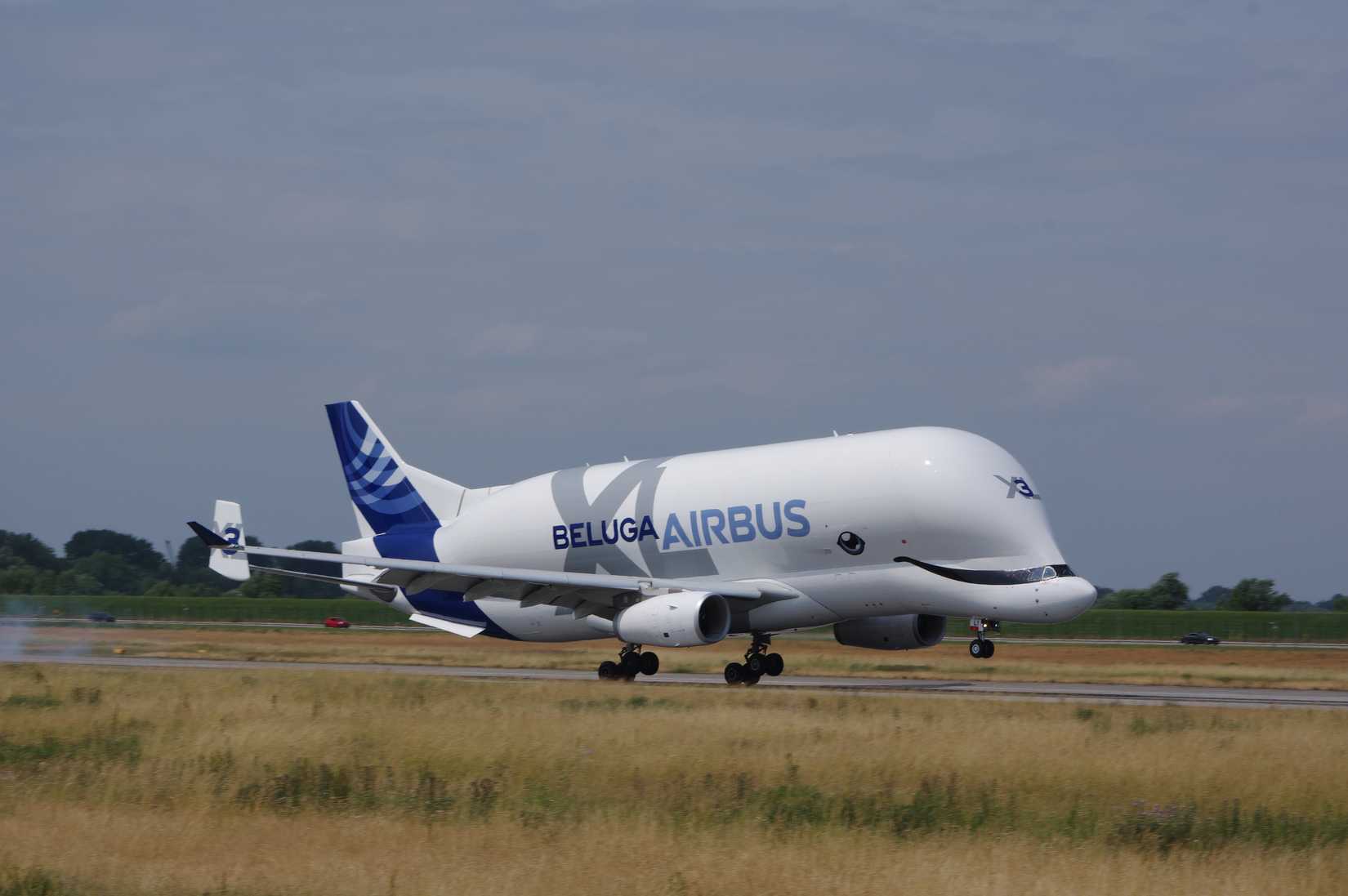 Airbus Beluga XL Freighter Diverts To Amsterdam Airport Schiphol