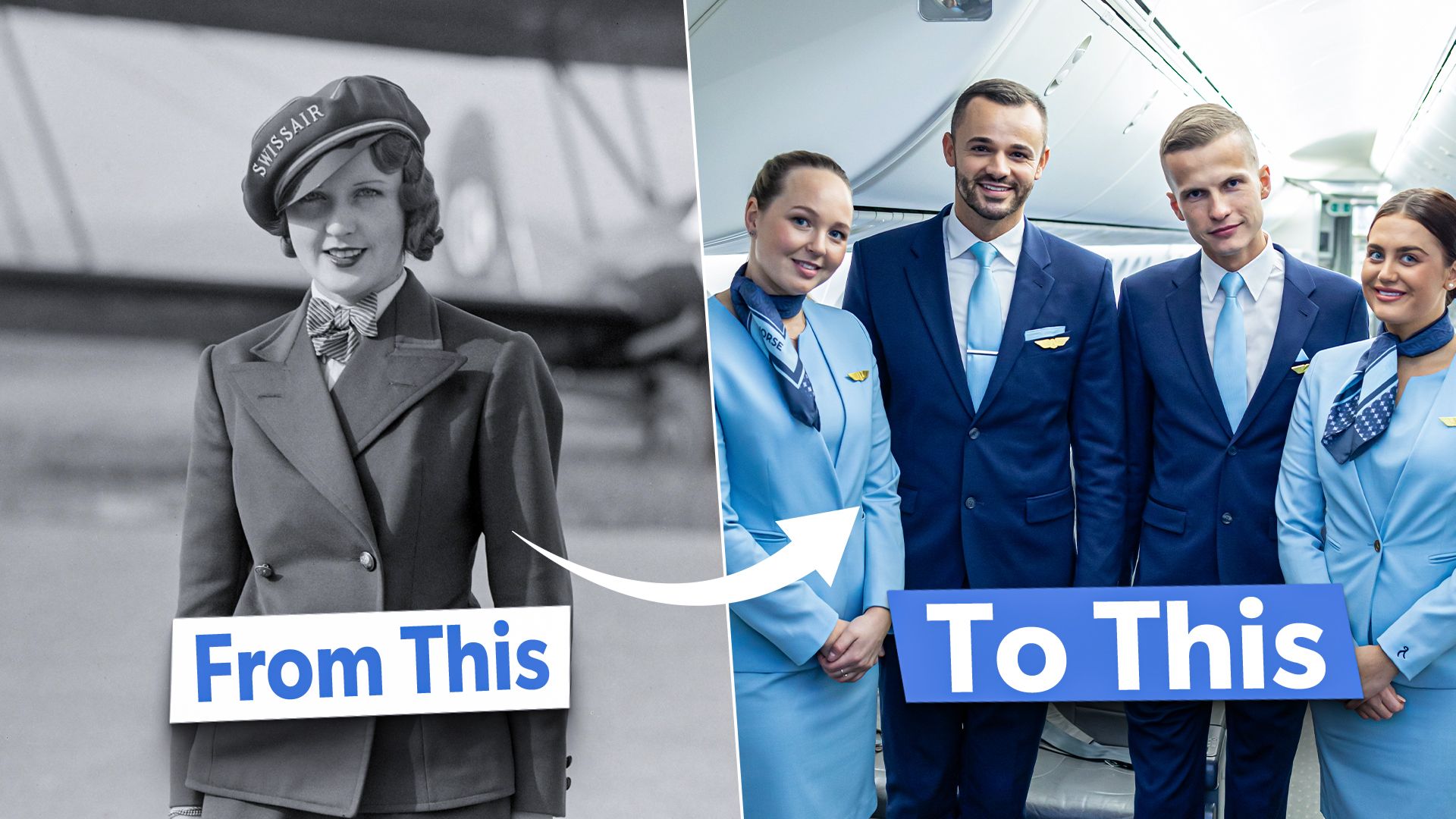 Examined: How Flight Attendant Uniforms Have Evolved Over The Years