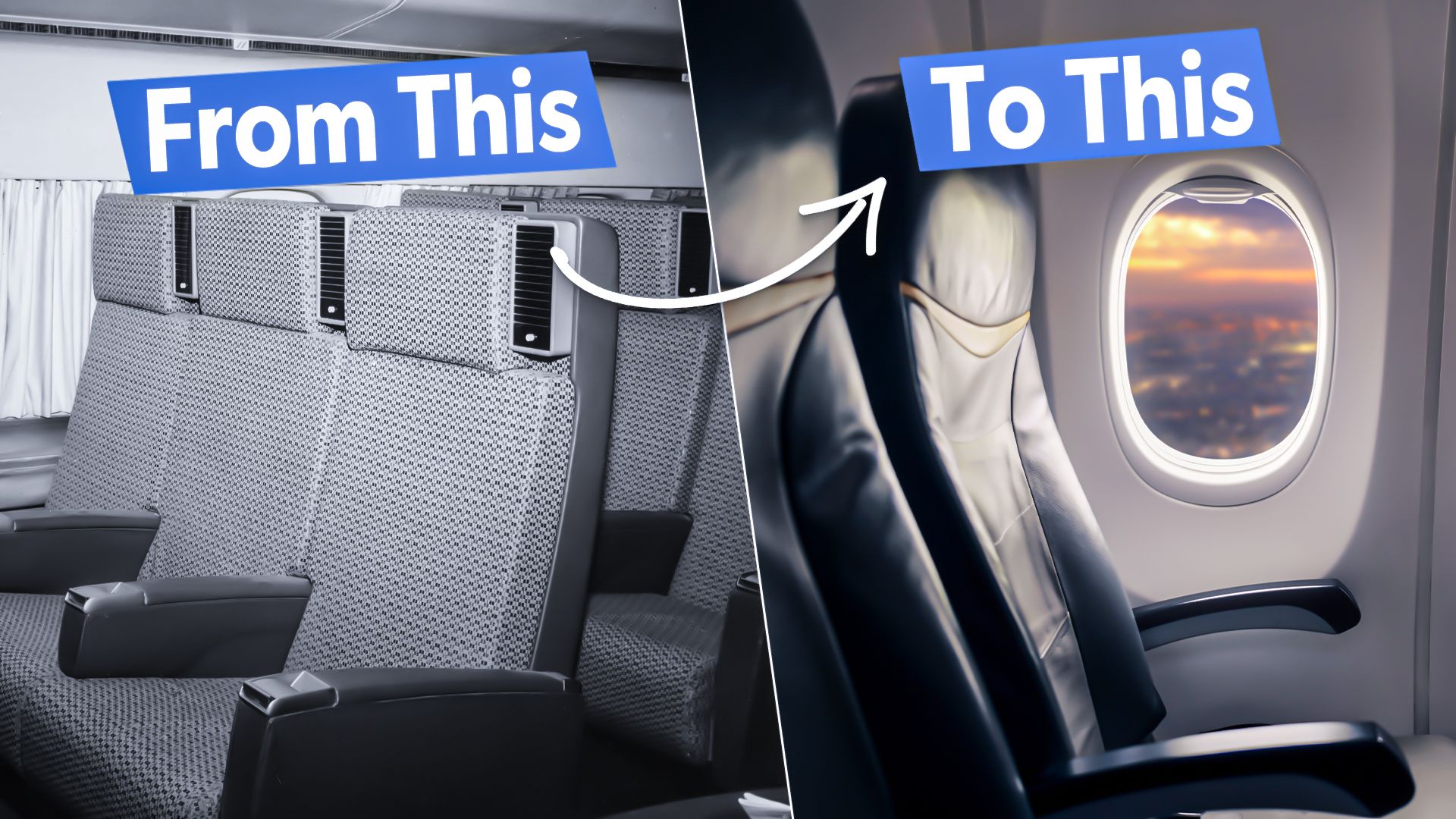 How Have Airline Seats Evolved Over The Years?