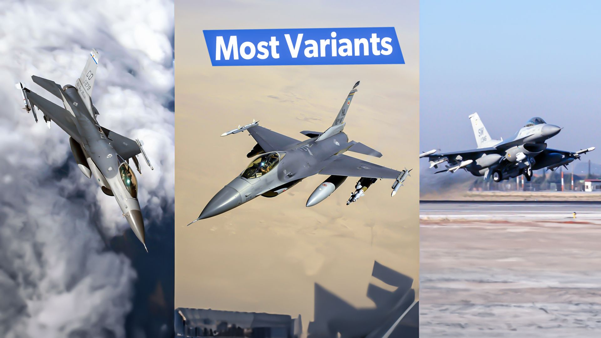 Top 5: The US Military Aircraft With The Most Variants