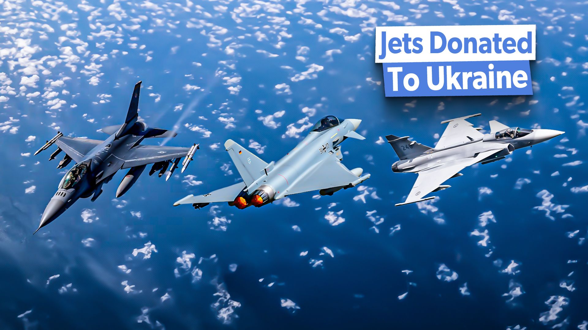 A Closer Look At All The Different Jets Donated To Ukraine