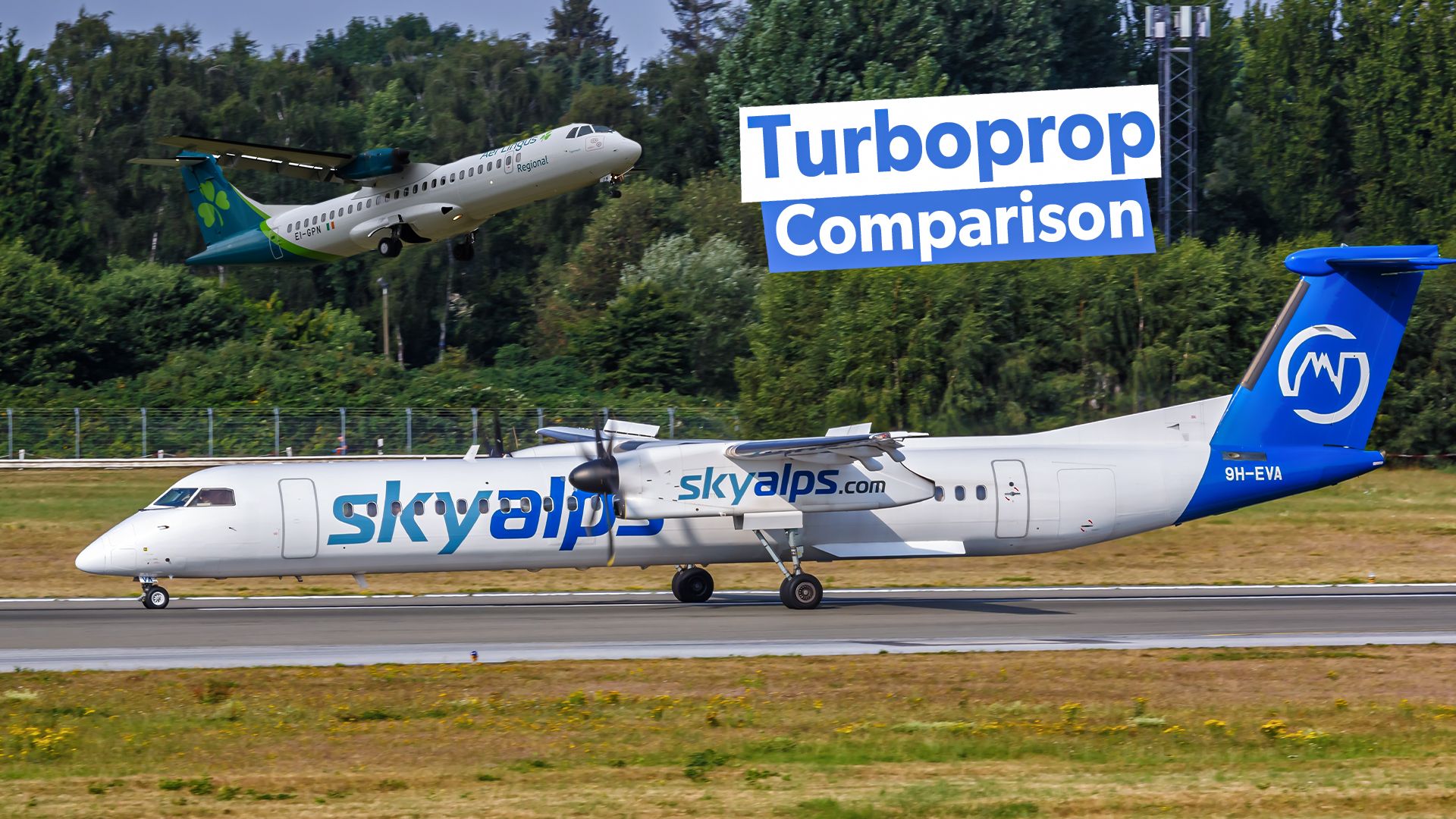 Turboprop Market Leaders: How Dash 8s Compare To ATR Aircraft