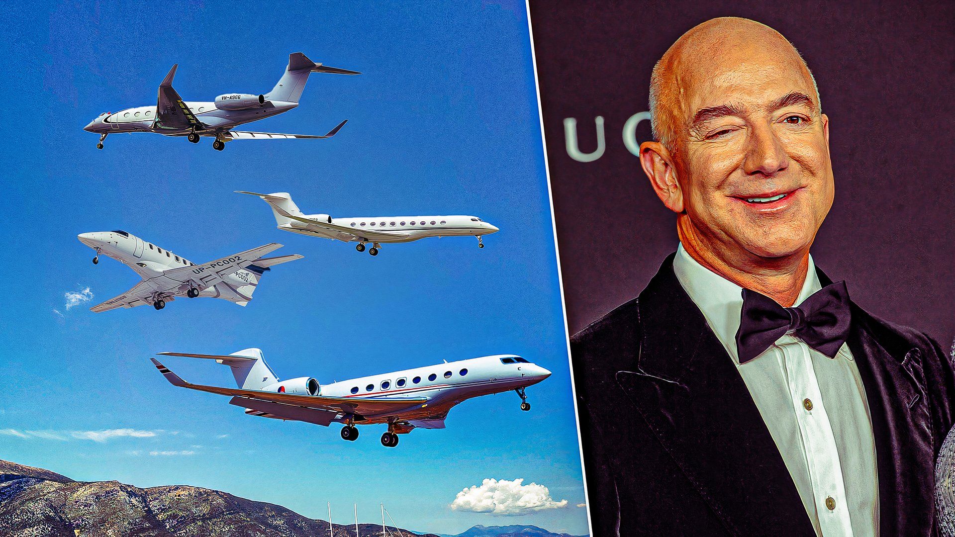 An Update To The 4 Aircraft That Jeff Bezos Now Operates