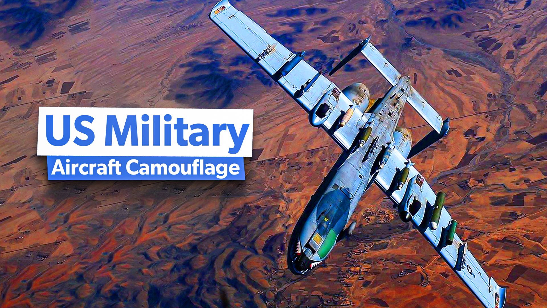 5 Unique Camouflage Strategies Used On US Military Aircraft