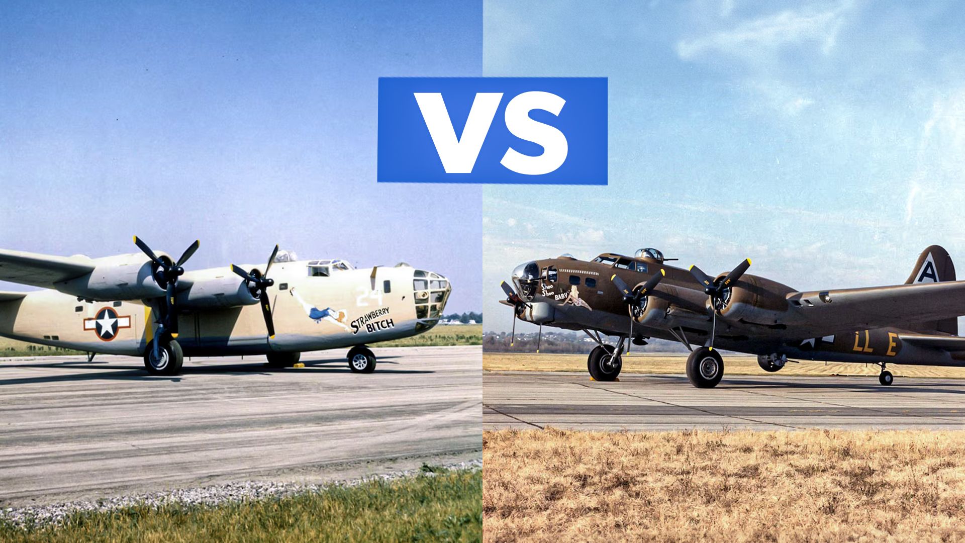 What Were The Key Differences Between The USAAF B-17 Flying Fortress & B-24 Liberator?