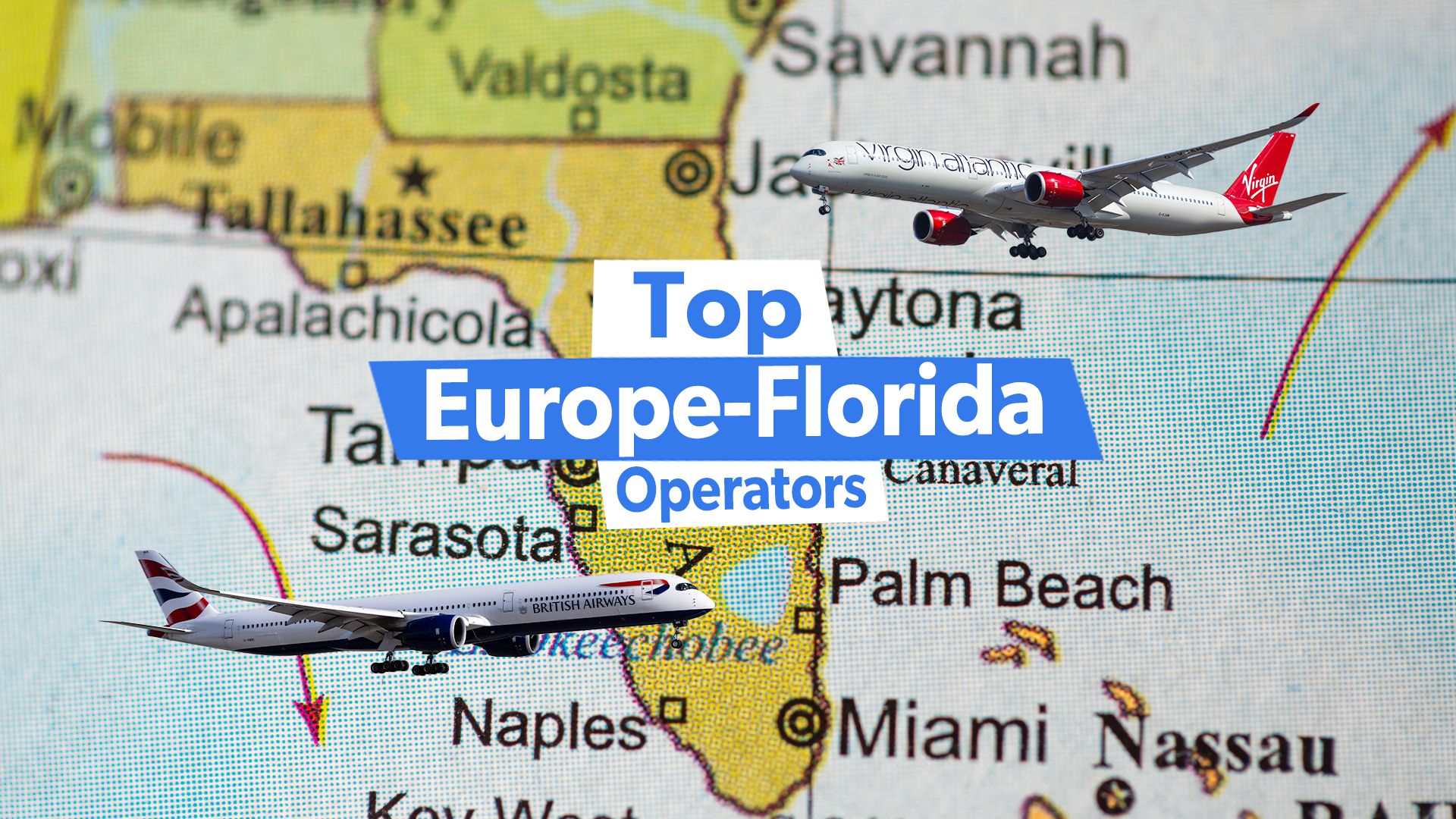 Top 5: These Airlines Operate The Most Flights Between Florida & Europe