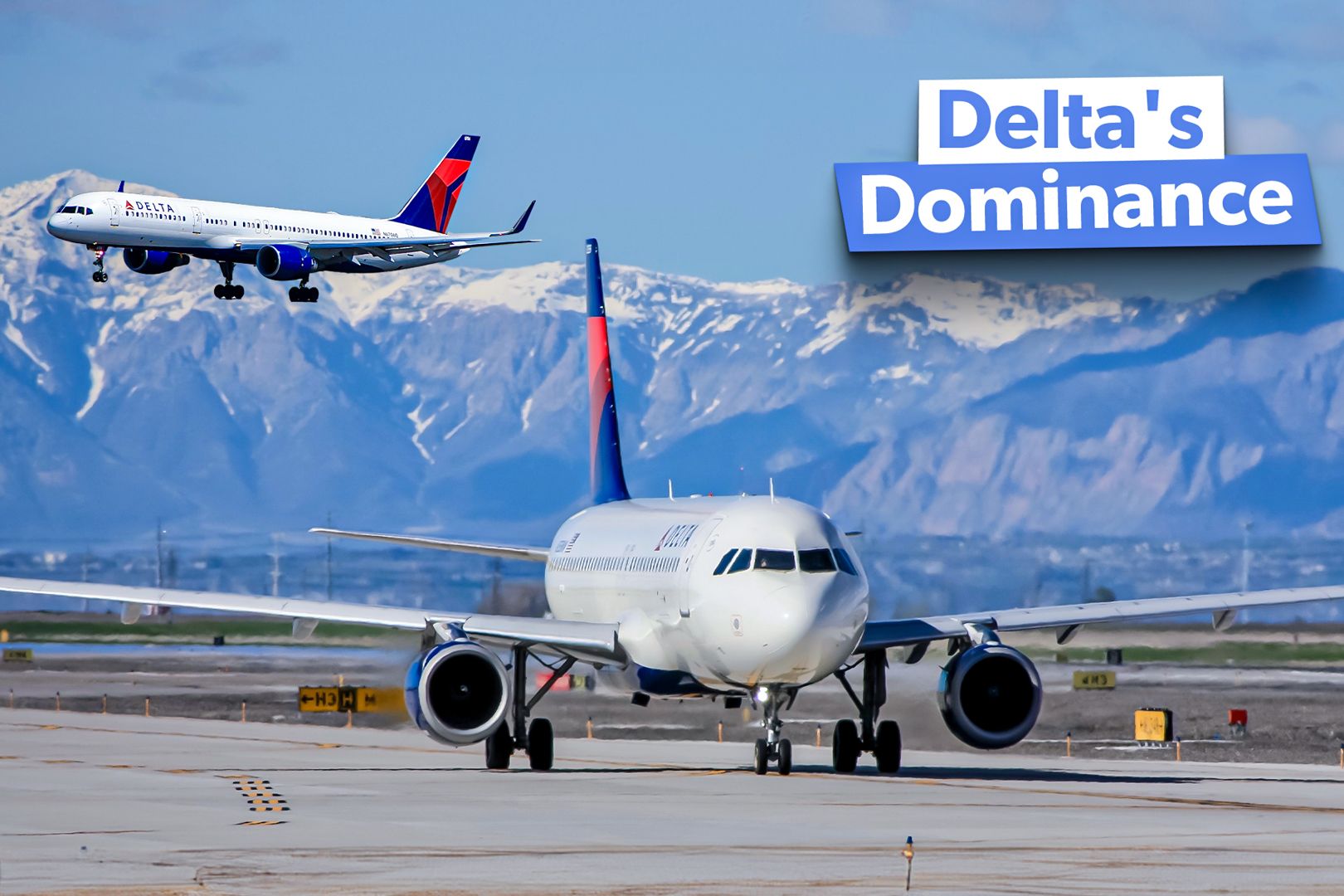 Top 10: Delta Air Lines Most-Frequent Routes From Salt Lake City