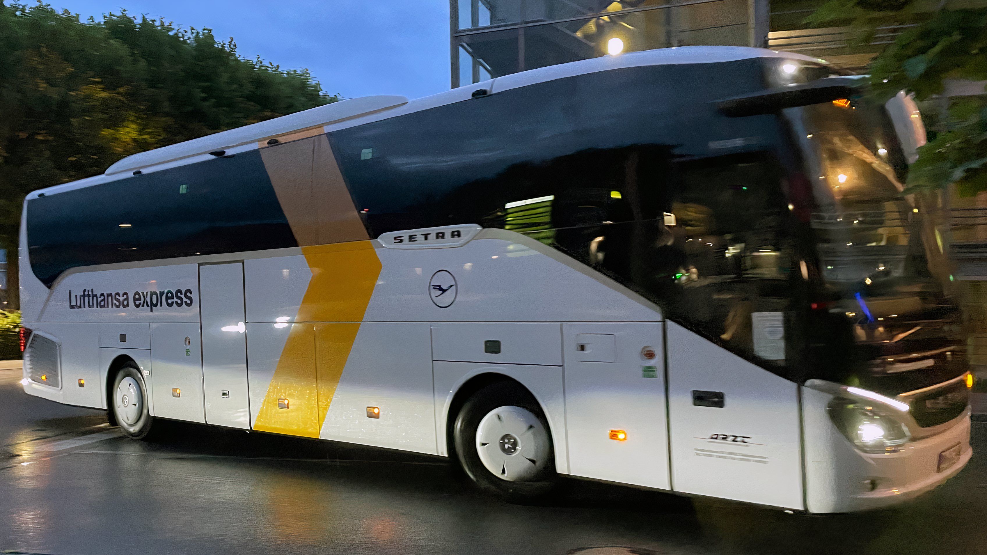 Review: I Took A Lufthansa Flight That Was Actually A Bus