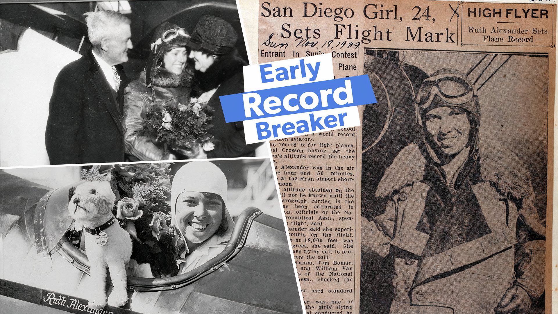 Pioneering US Aviator: Who Was Ruth Alexander & What Records Did She Set?