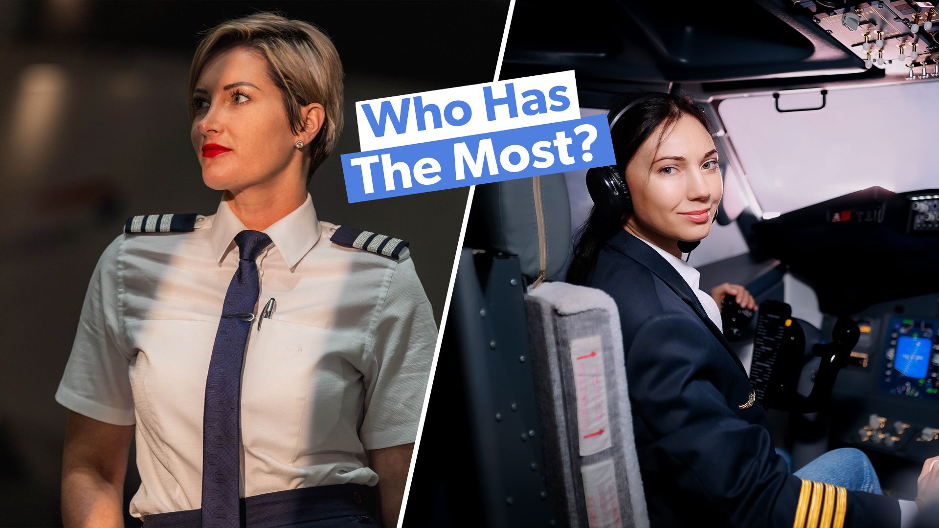 Which Countries & Airlines Have The Most Female Pilots?