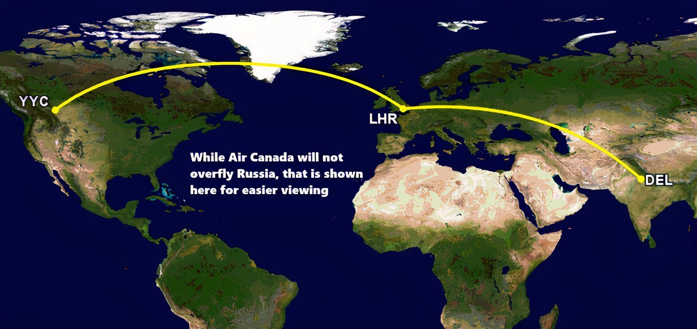Up To 23 Hours: Air Canada’s 1-Stop Flights This Year