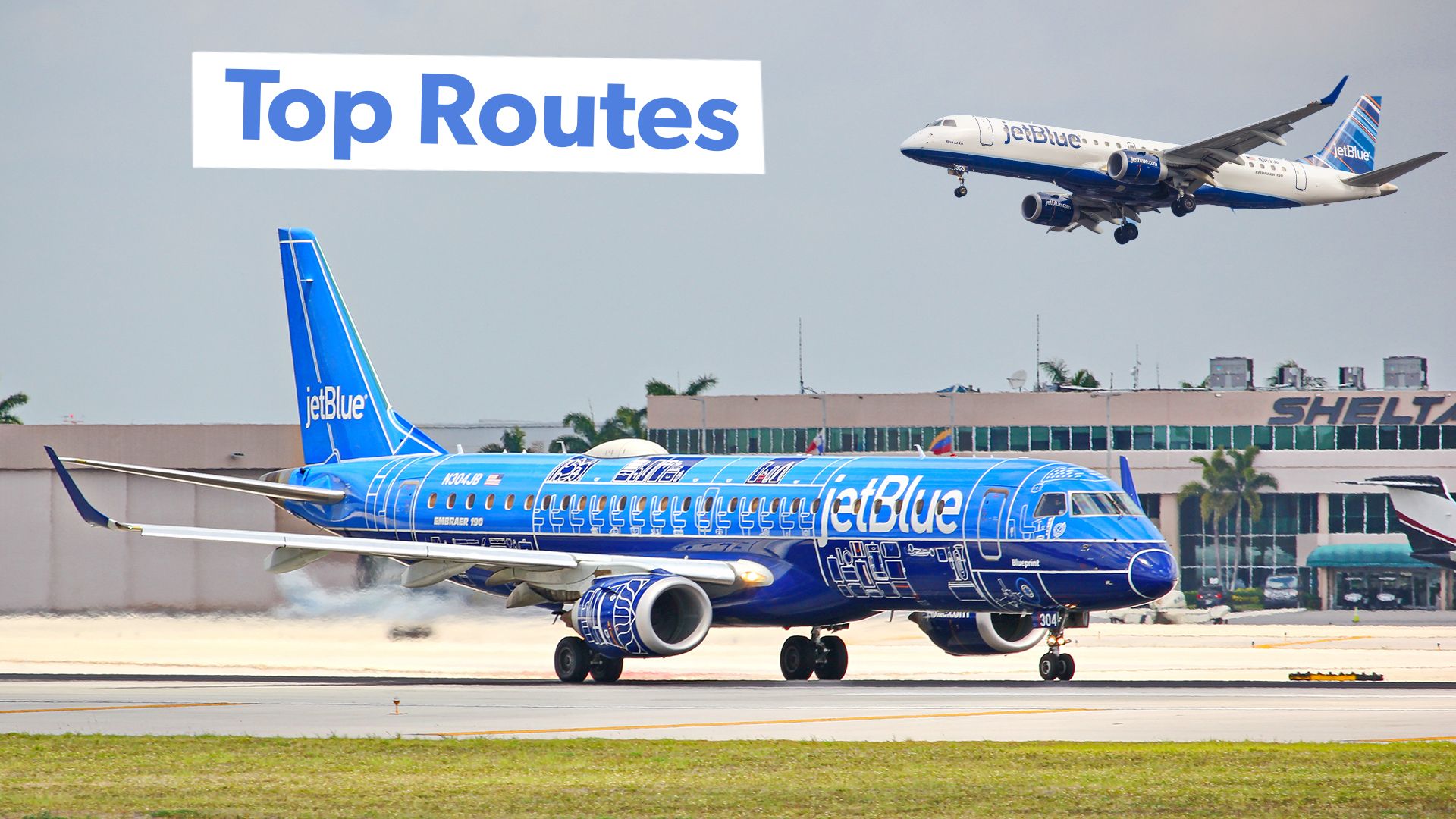 100+ Monthly Flights: These Are JetBlue's 5 Most Frequently Served ...