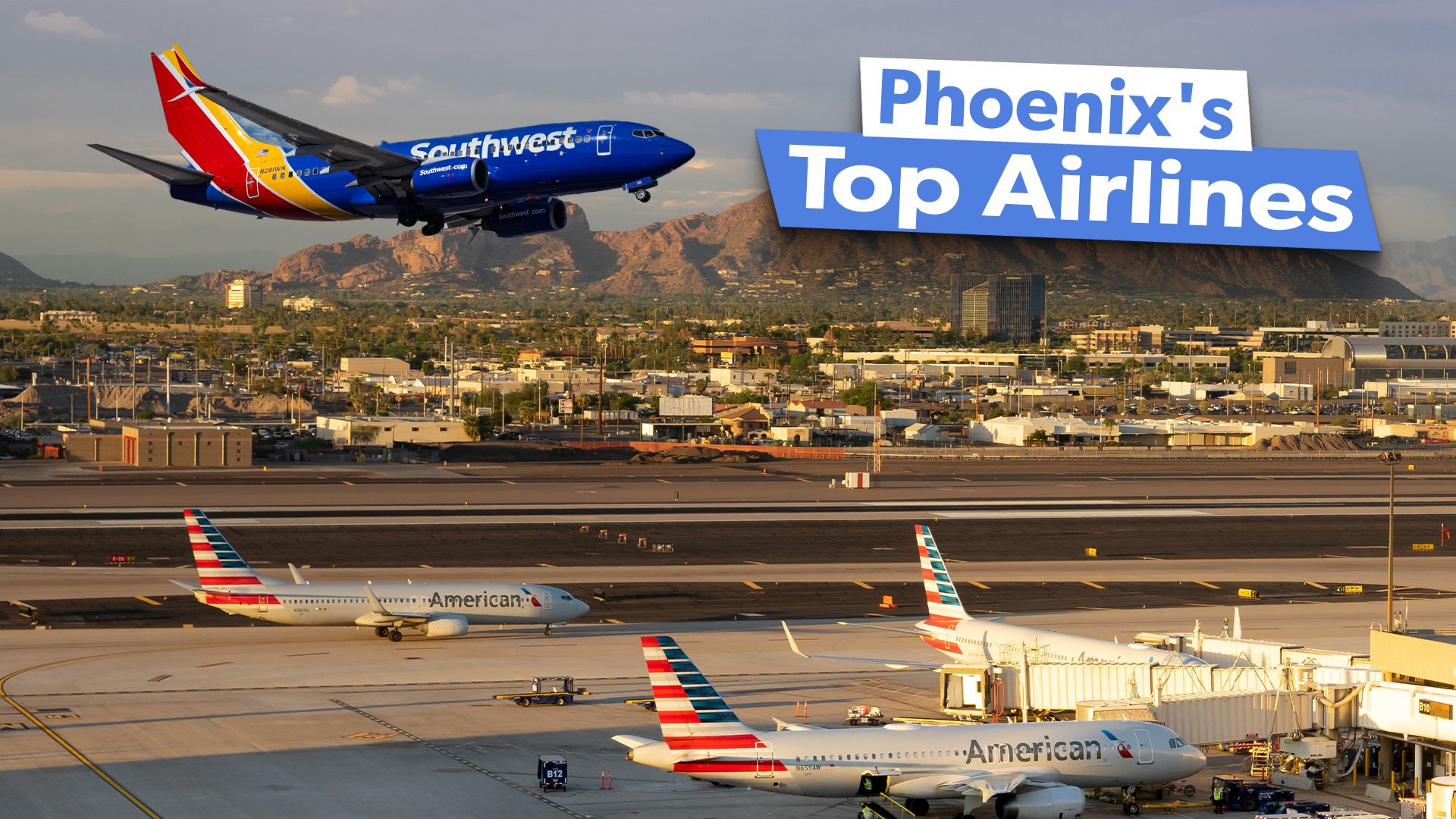 Bouncing Back: The Top Airlines & Routes At Phoenix Sky Harbor ...