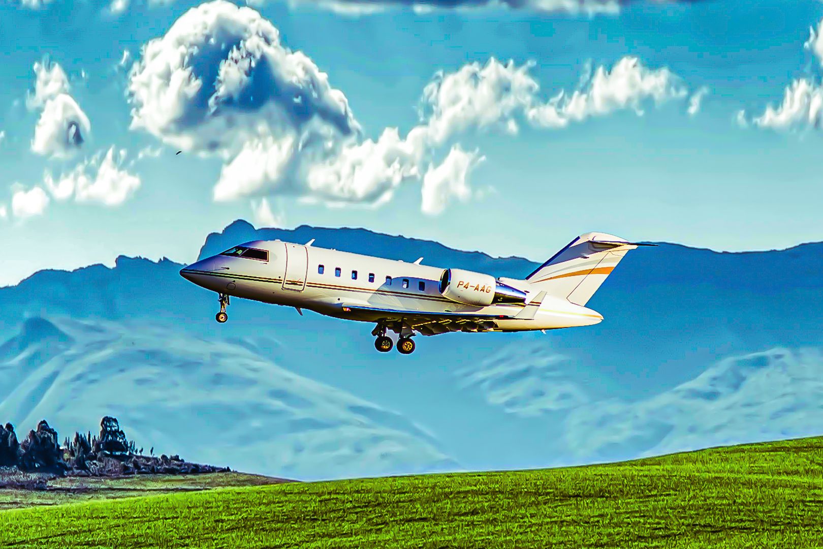 The 10 Bombardier Challenger Aircraft