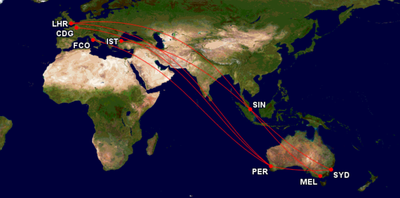 Which Airlines Currently Offer Direct One-Stop Flights Between Europe ...