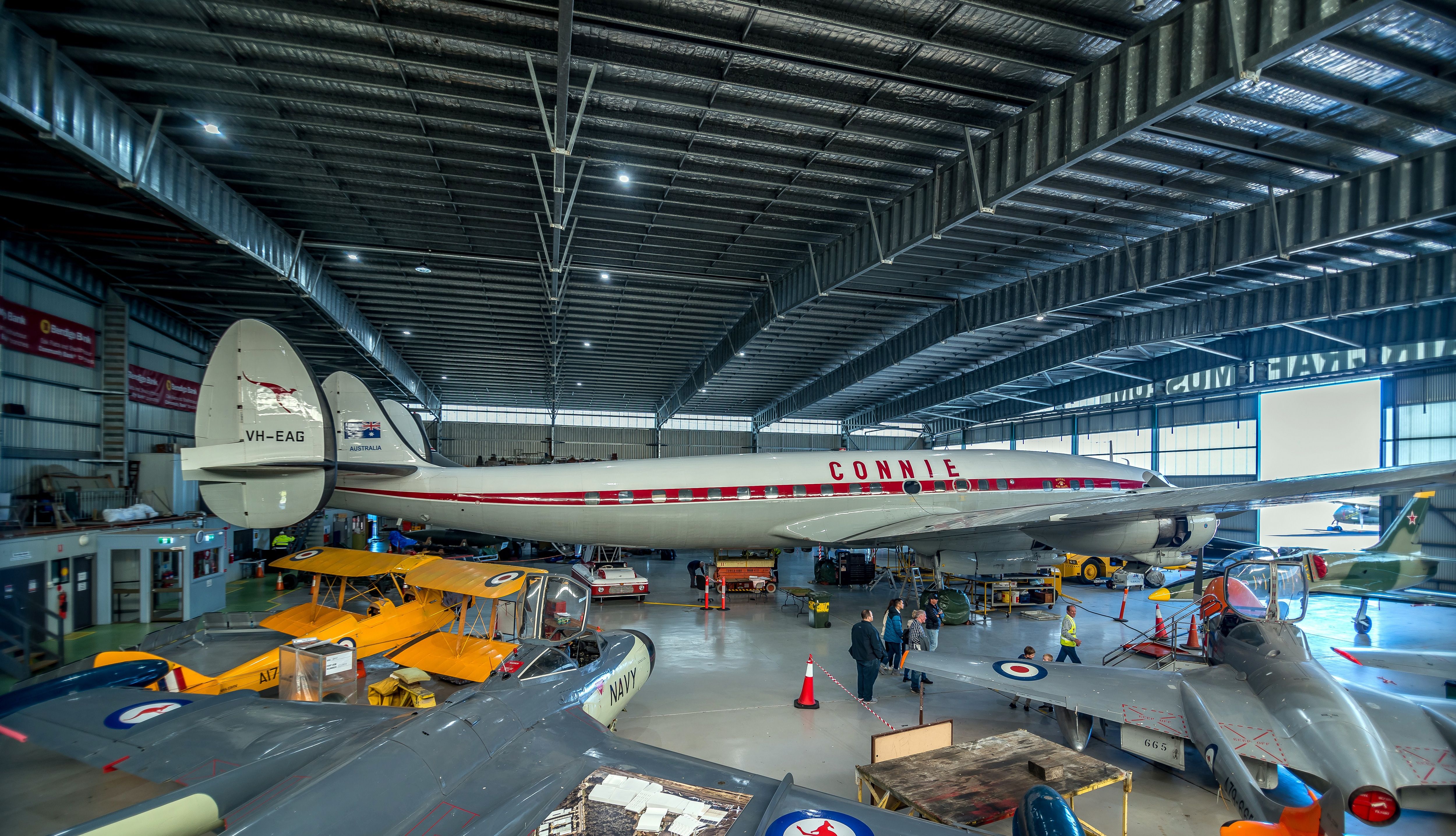 Dakota DC-3 And Huey 703 Star At HARS October Apron Days