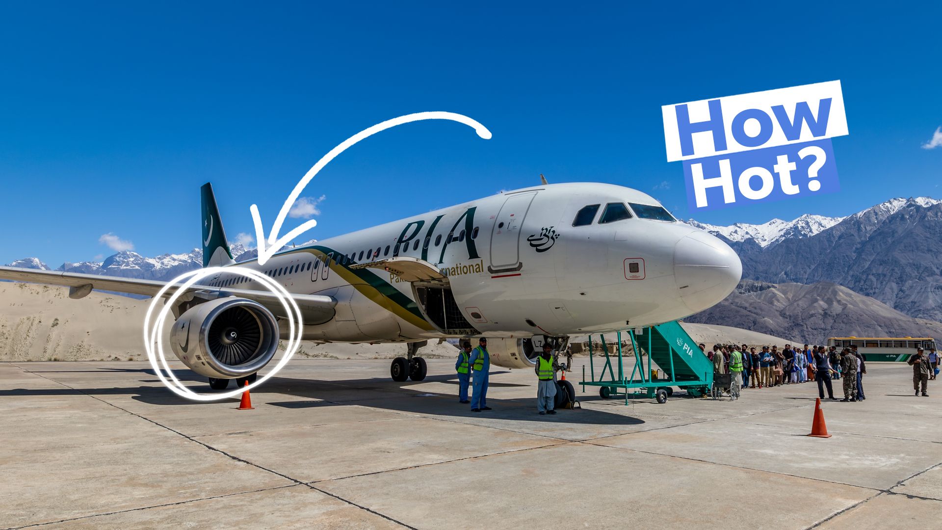 How Hot Do Aircraft Engines Get?