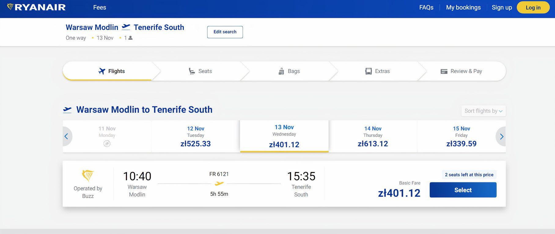 Top 5: These Are Ryanair's Longest Routes This November