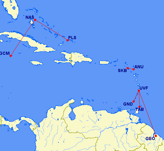 Big Planes On Small Routes: Uniquely Short Boeing 777 Flights